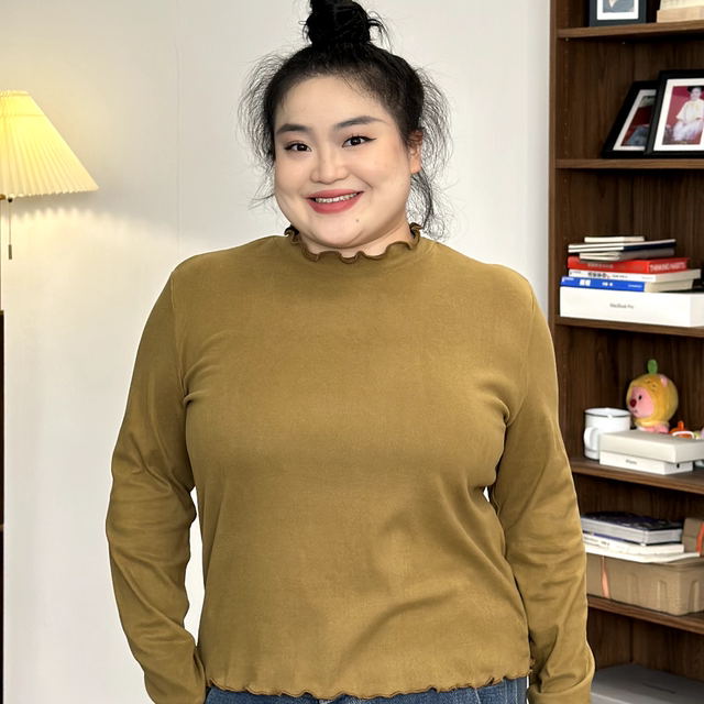 Fuyin Bobie plus size fat mm seven-color versatile casual autumn and ...