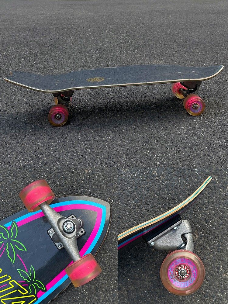 Surfboard - 31-inch cx bridge pu bracket + luminous wheel, silky smooth ...