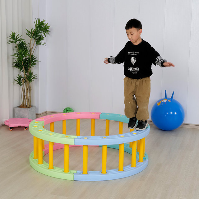 Children's sensory training equipment quarter round toddler balance ...