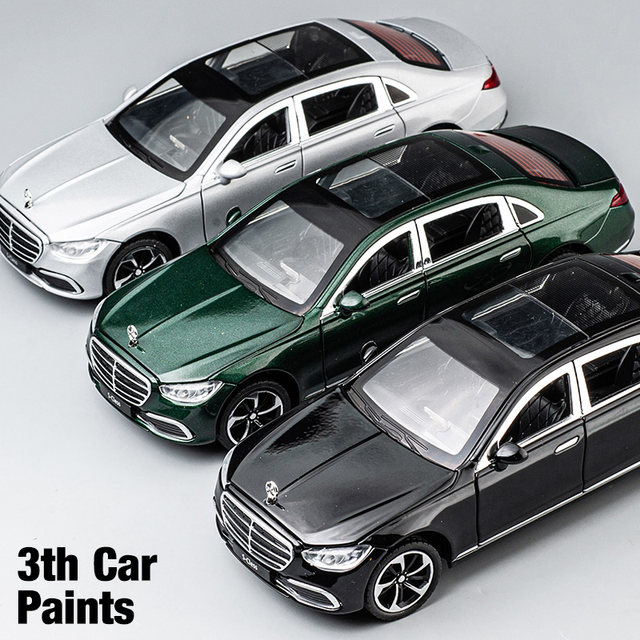 New large Mercedes-Benz S-class alloy car model children's toy car gift ...
