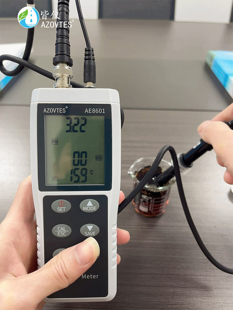 Jieyi high-precision acid-base ph value tester aquaculture industrial ...