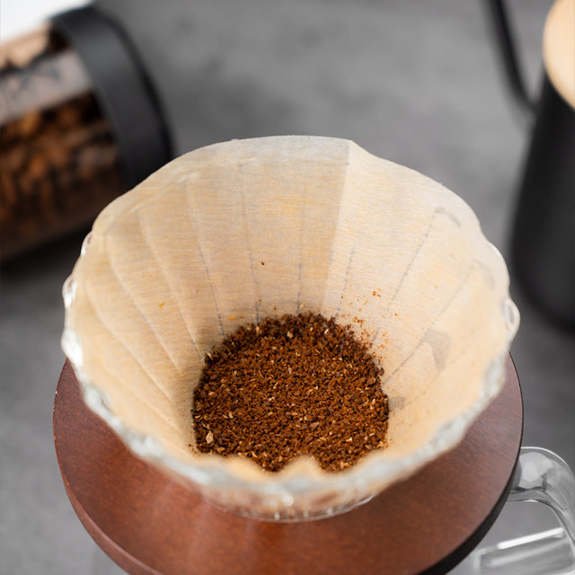 Wild coffee hand-brewed coffee set entry-level coffee pot hand-ground ...