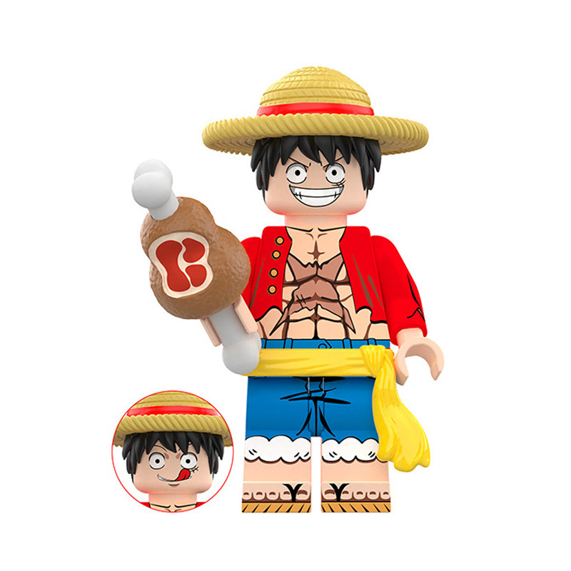 One Piece Luffy Building Block Set - Anime Figure Toy Gift