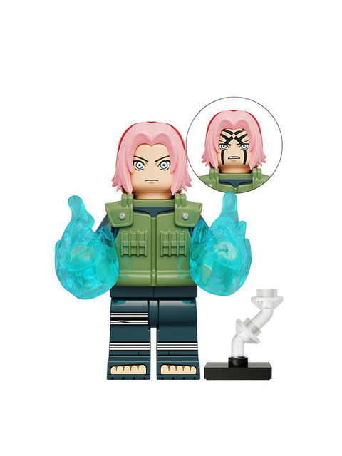 Sakura Naruto building block toys anime peripheral assembled figures ...