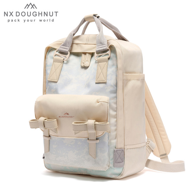 New version of donut backpack female student backpack bow NXDOUGHNUT ...