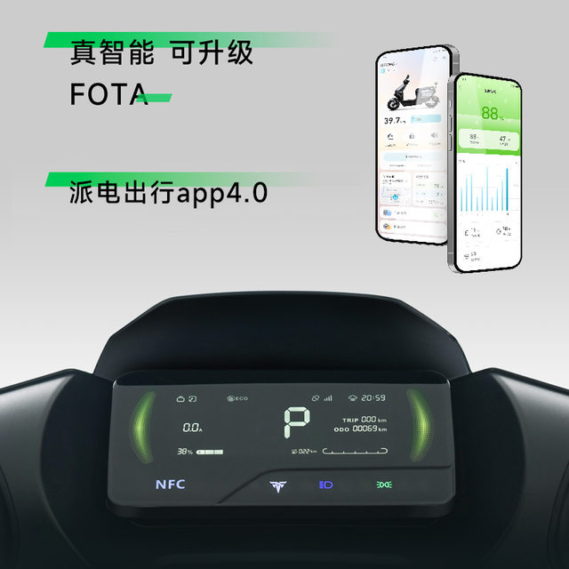 Paidian flagship store PAI-DM3 new long battery life 48V24 lithium ...