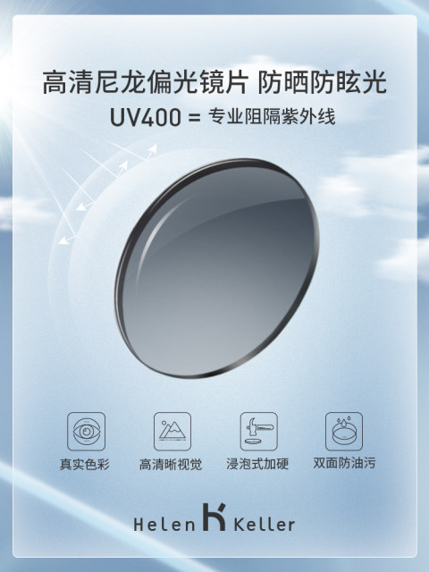 Helen Keller's new sunglasses edges and corners are clearly profitable ...