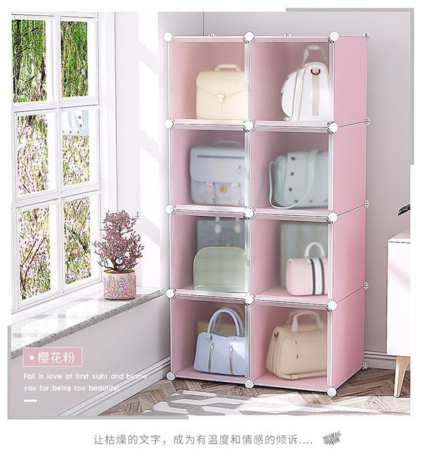 Simple wardrobe Household bedroom assembly and storage cabinet Rental ...