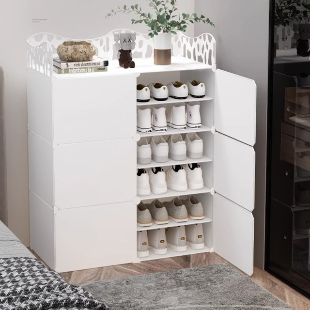 Shoe rack new multi-layer simple shoe cabinet 2024 doorway household ...