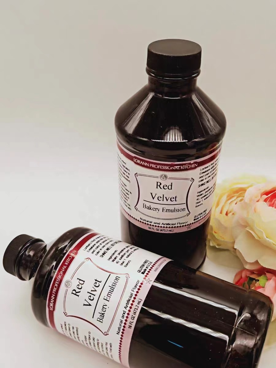 Saborizante Lorann Red Velvet - 118ml Colorante para Pasteles y ...