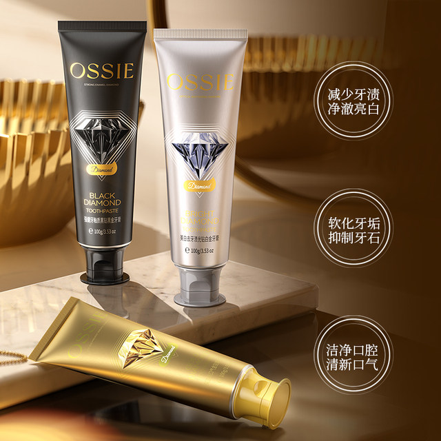 OSSIE Fresh Mouth Reduction Bad Breath Deep Cleansing Whitening Teeth ...