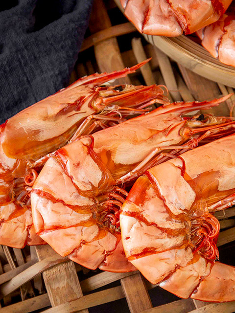 Extra-large nine-section shrimp instant seafood gift box snack big gift ...