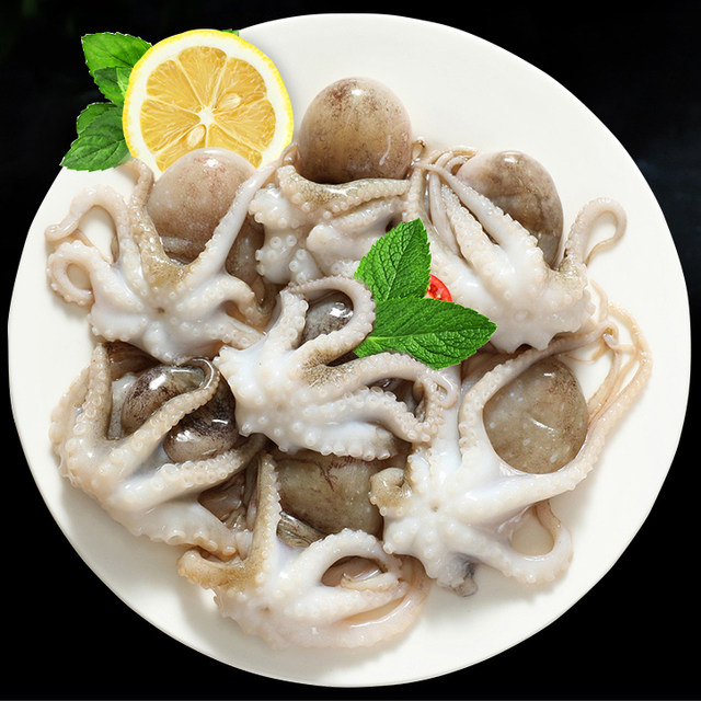 Three-cut octopus, fresh and processing-free, mini whole large octopus ...