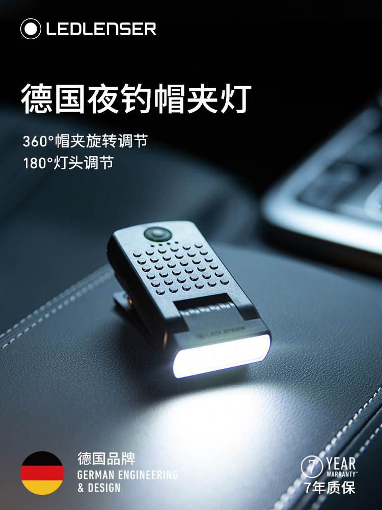 Ledlenser W1R Work Headlamp - Magnetic, Long Battery Life