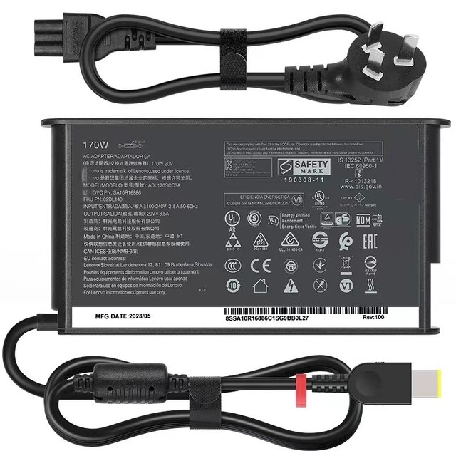 Lenovo 170w charger suitable for rescuer y7000r7000pr700020v8.5a power ...
