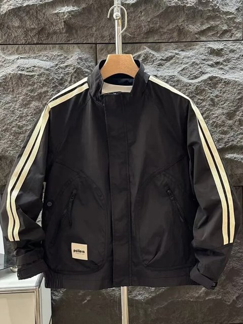 Spring and Autumn Men's Light Luxury High-end Casual Shock Clothes ...