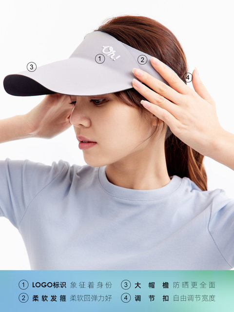 ohsunny sunscreen cap spring and summer anti-ultraviolet outdoor sports ...