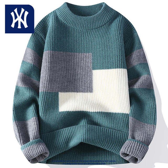Winter velvet lazy sweater men's trendy brand sweater