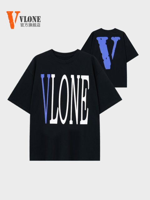 VLONE genuine short-sleeved T-shirt for women men's summer pure cotton ...