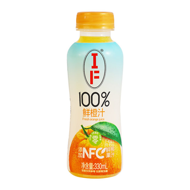IF100% fresh orange juice added NFC freshly squeezed beverage concentrated juice whole box 0 ...