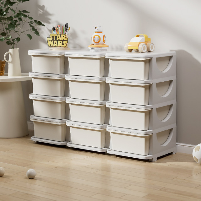 Home storage cabinet children's toy storage cabinet living room baby ...