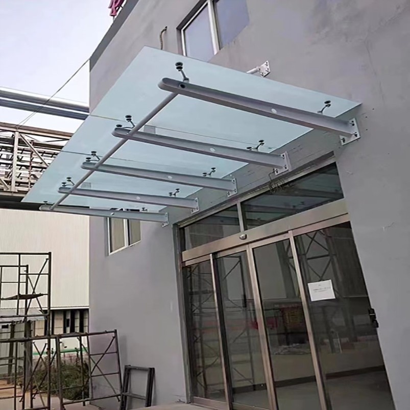 Q235 Carbon Steel Beam Bracket - Canopy & Curtain Wall Support