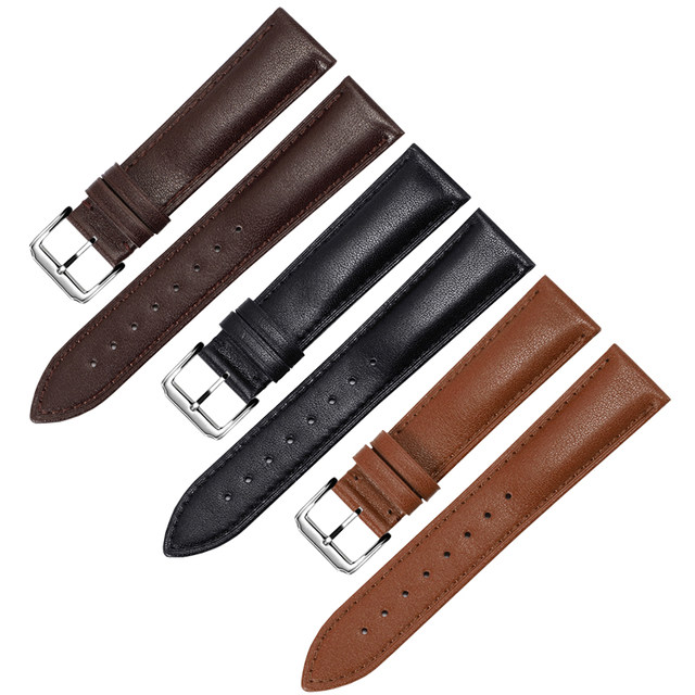 Genuine leather watch strap replacement Casio Longines ck king Citizen ...