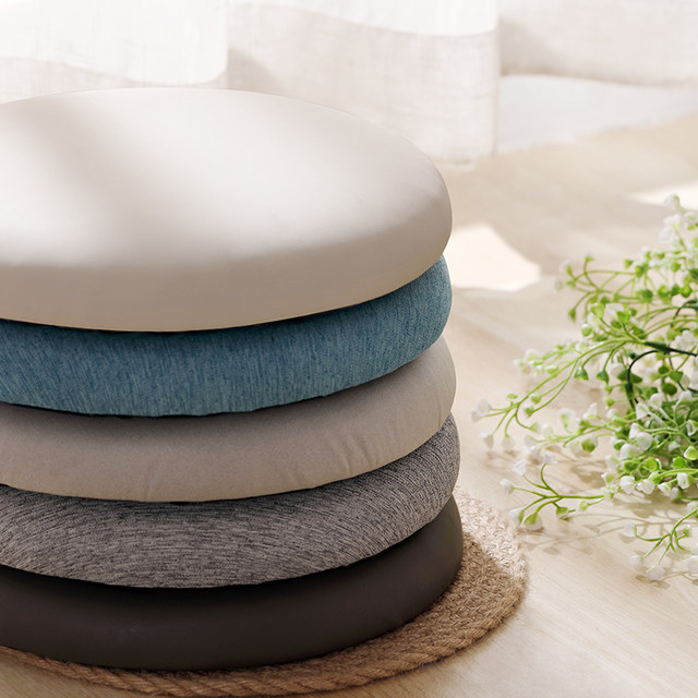 Round stool round soft-pack panel chair surface fabric stool surface accessories leather cushion ...