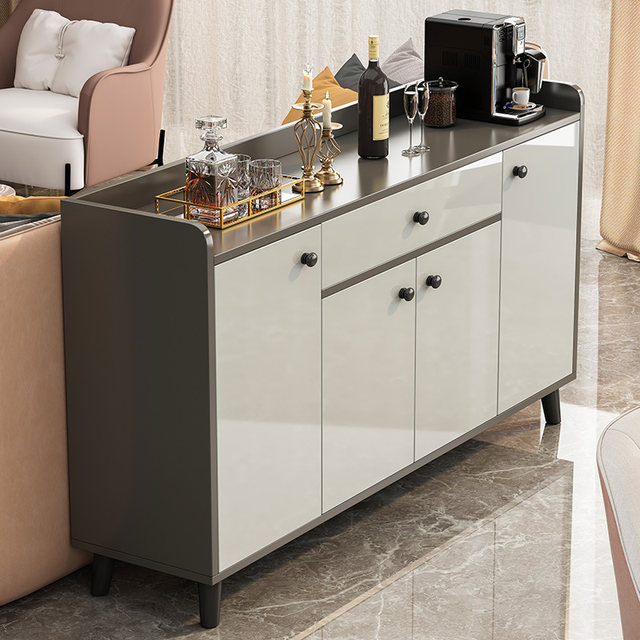 Side cabinet modern simple kitchen storage shelf cabinet storage ...