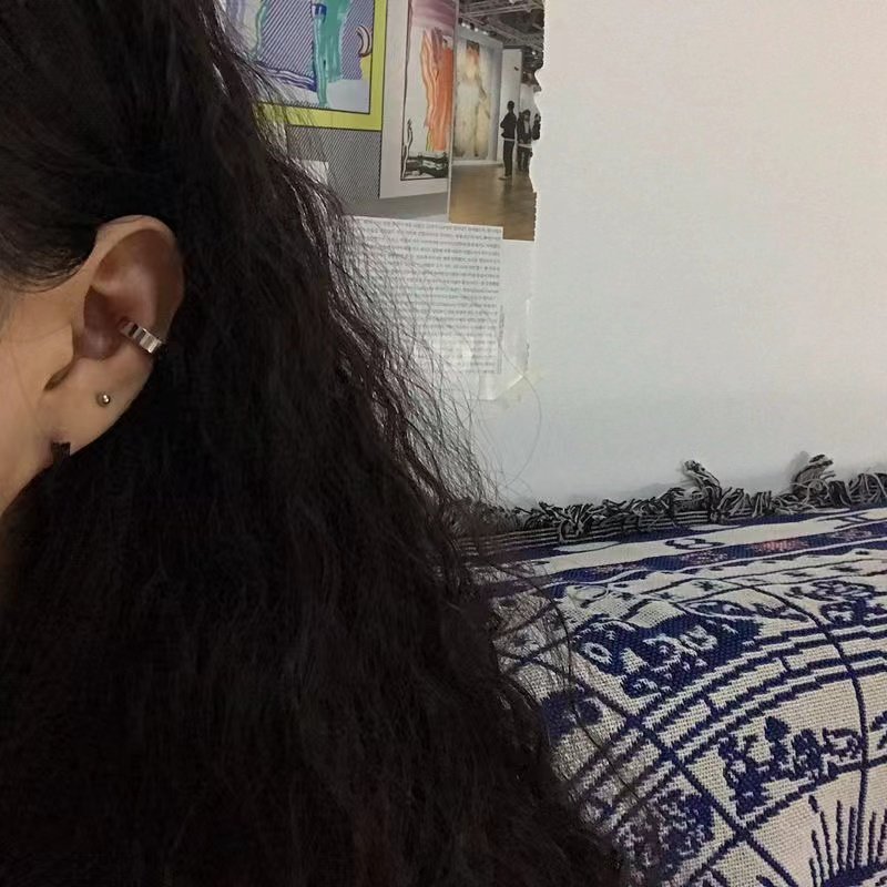 Minimalist ear bone clip Korean version of the simplicity basic ...