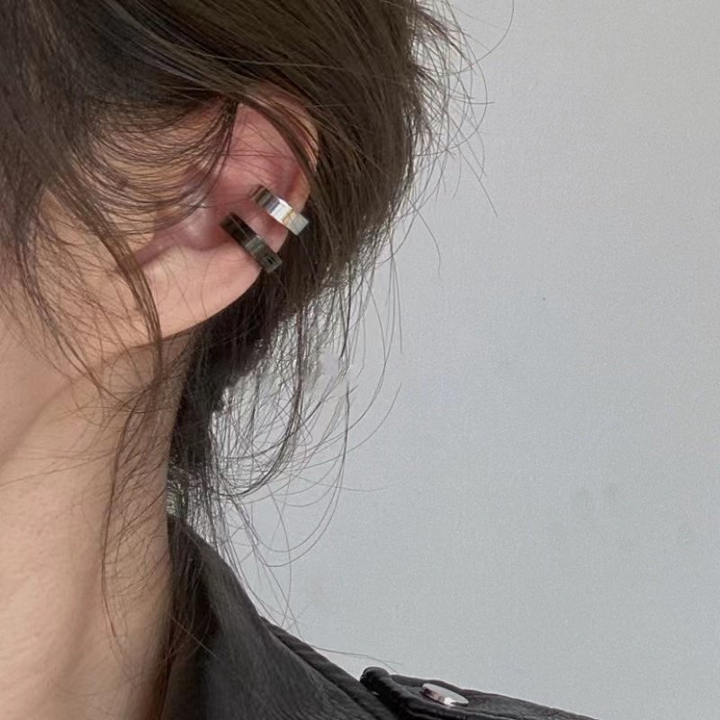 Minimalist ear bone clip Korean version of the simplicity basic ...