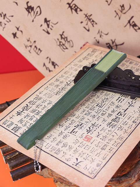 Sending Mingyue Yongye Xinghe same ancient fan folding fan folding fan Hanfu new Chinese female ...