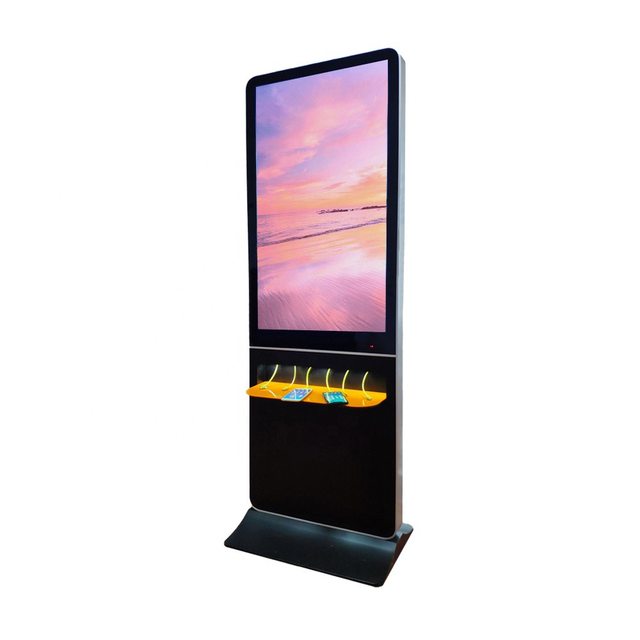 42-inch vertical charging advertising machine for shopping malls mobile ...