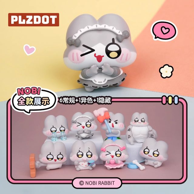 PLZDOT genuine Nobby Bunny life is C8 series blind box Tide play hand ...