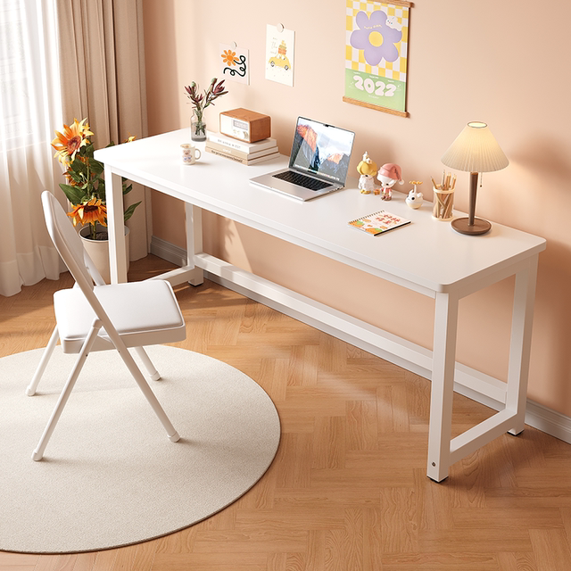 Long table computer desk bedroom girls simple office study table desk ...