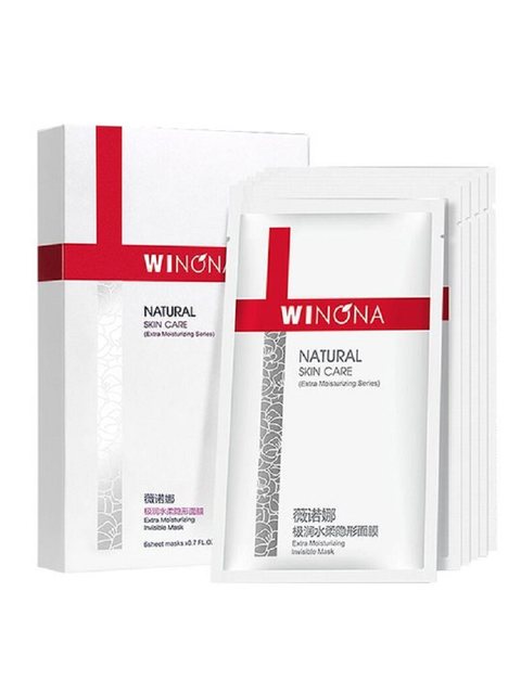 Winona Extreme Moisturizing Soft Invisible Mask 25ml*6 Paste/Box Dry ...