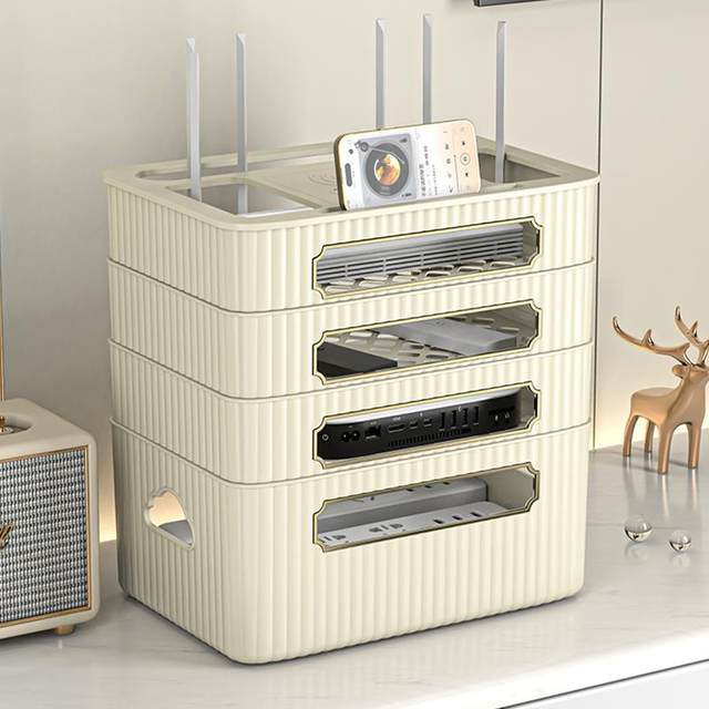 Storage To Hide Router And Modem Router Storage Box, WiFi Router ...