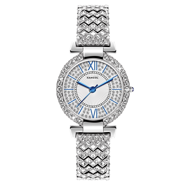 Kangaroo Watch Women's 2024 New Light Luxury Niche Full Diamond Star ...