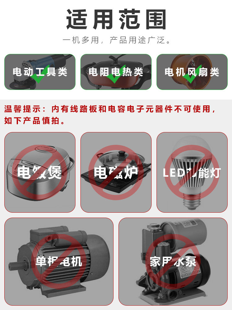 Single-Phase Motor Angle Grinder Fan Speed Regulator - AC Voltage ...