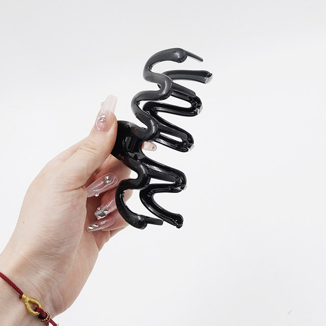 Wave Clip Smart Shark Clip High-end Clip Headwear Hair Clip Back of the ...