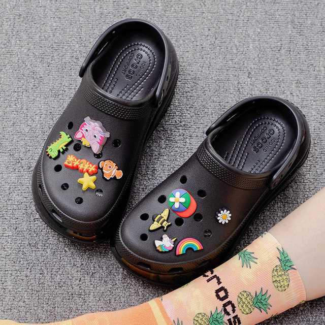 Crocs Crocs Classic Light Wheel Cave Shoes Thick Sole Wear-resistant ...