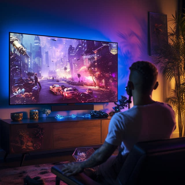 Chuansheng 43 -inch 4K display 144Hz external PS5 e -sports HDMI2.1 ...