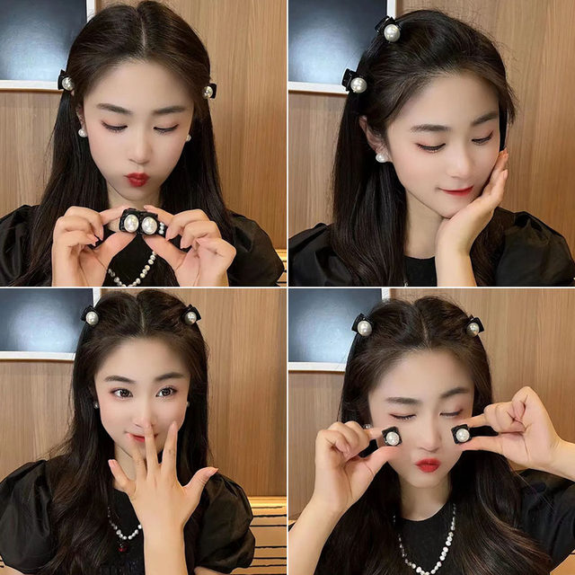 Flash Diamond Mini Small Clip Female Bangs Forehead Broken Hair ...