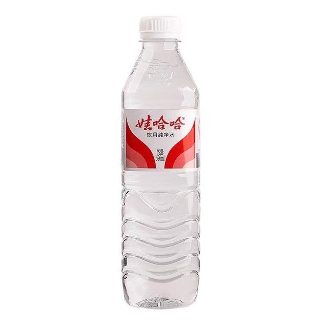 Wahaha drinking purified water 596ml/350ml*12/24 bottles full box of Wahaha daily office ...