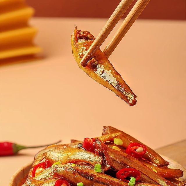 Jinzai Xiaoyuzi 40 packs of dried fish, Hunan specialty snacks, spicy ...