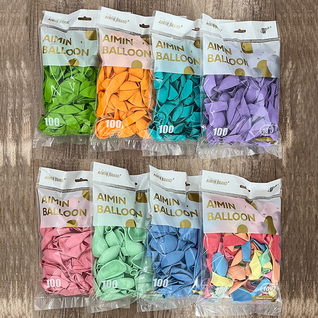 Thickened non-toxic macaron balloons, children's safety and explosion ...