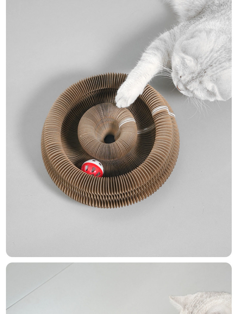Organ cat scratching board cat toy with bell to relieve boredom, cat ...