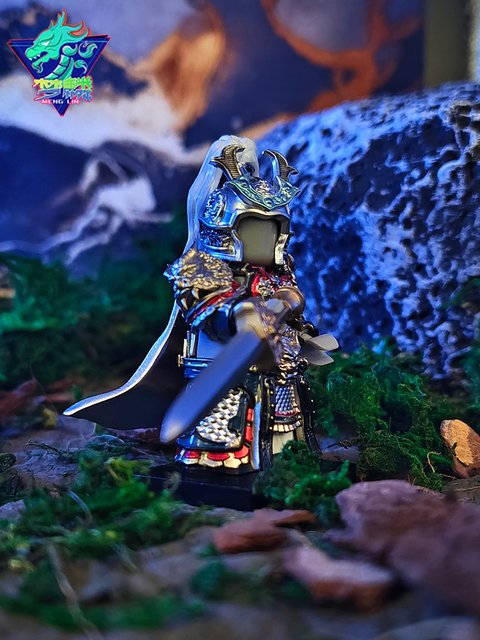 Menglin History Zhou Yu third-party minifigure armor hand model trendy ...