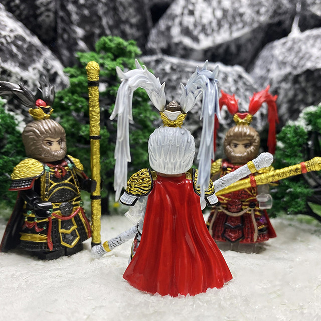 Menglin Sun Wukong third-party new color matching minifigure armor ...