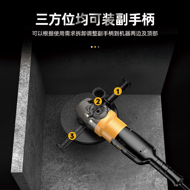 Brushless angle grinder genuine high power grinder industrial 180/230 ...